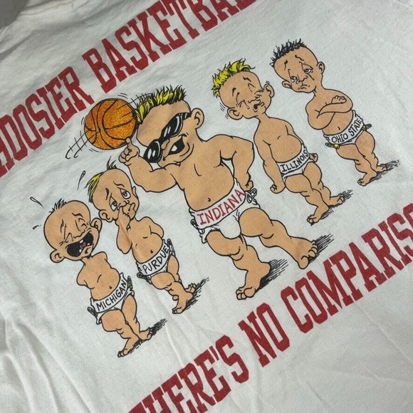 Fruit of the Loom | Shirts | Vintage Indiana University Iu Basketball Theres No Comparison ...